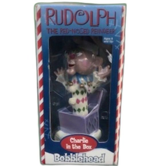 Accessories | Charlie In The Box Bobblehead Rudolph The Red Nosed ...